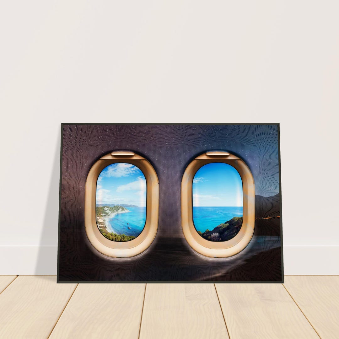 Window Seat Motivational Wall Art - Inspirational Office Decor, Home ...