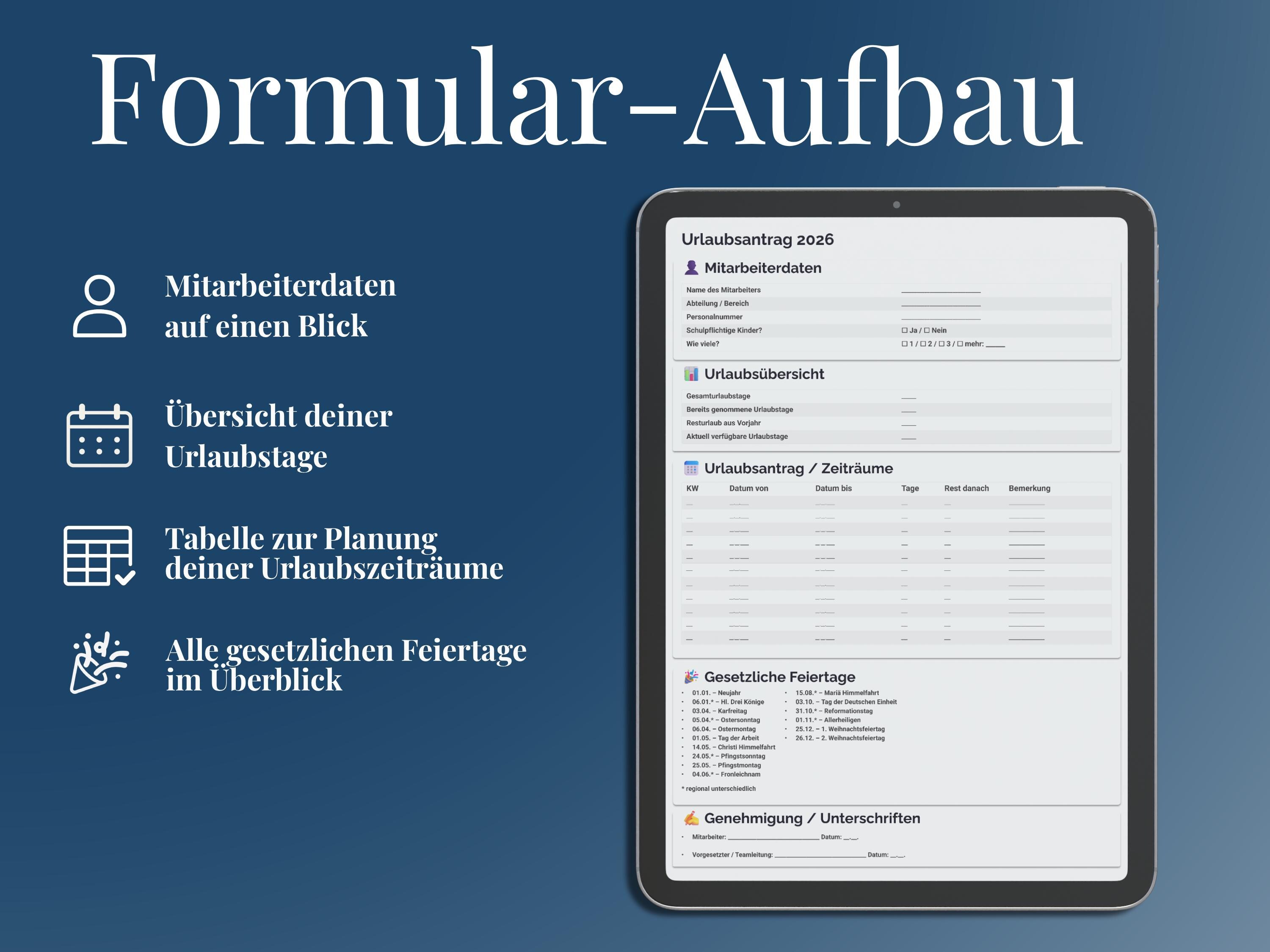 Vacation Request Form 2026 PDF | Fillable Vacation Form for Employees ...