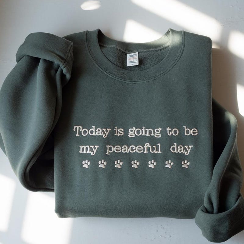 Today Will Be My Peaceful Day - Etsy