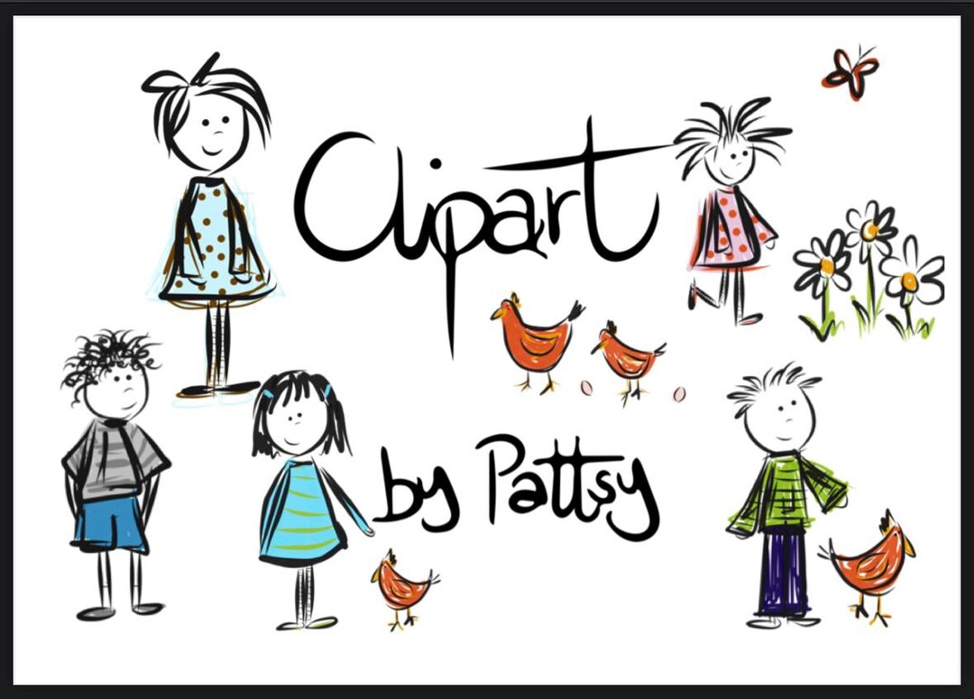 Dotty and Friends Clip Art - Etsy