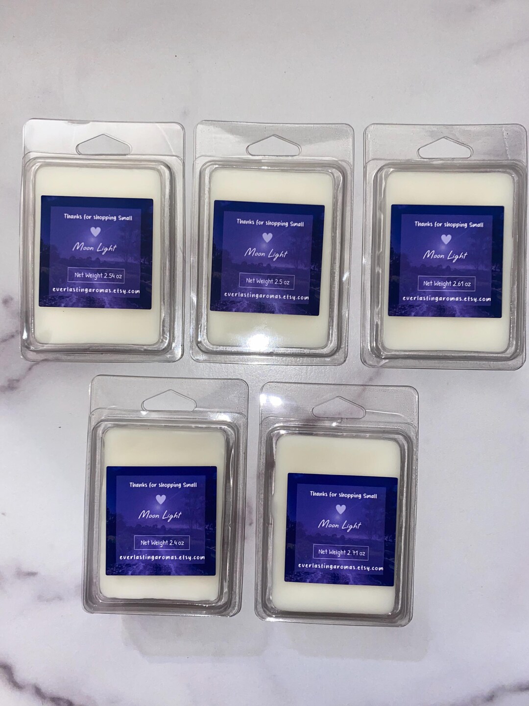 Moonlight Path (type) Soy Wax Bar | Floral Scent | Snap Wax Bar | Long ...