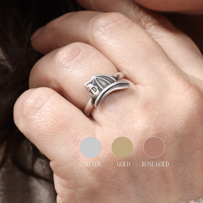 Firefighter Ring - Etsy