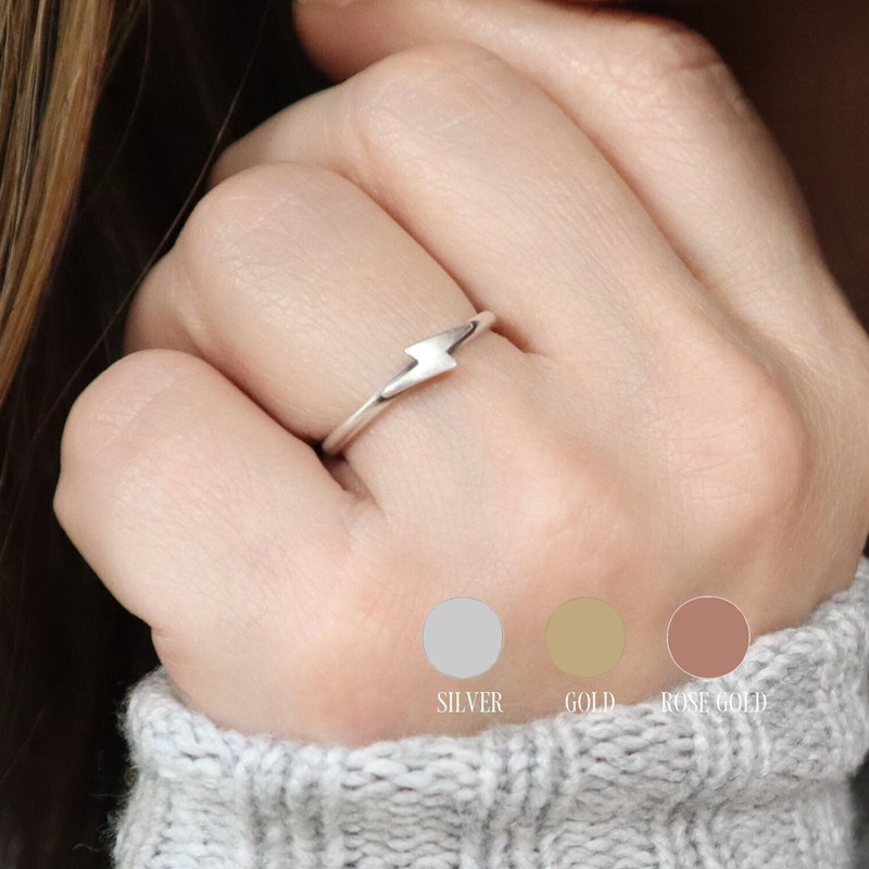 Lightning Ring - Etsy