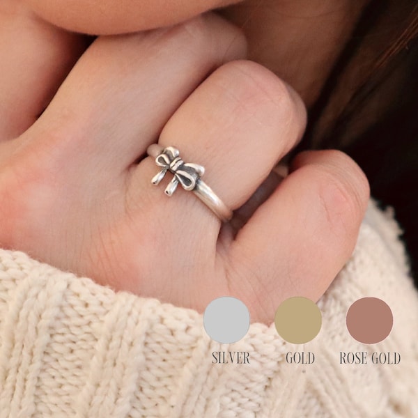Bow Ring - Etsy