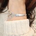 Large Scissor Bracelet, Scissor Jewelry, Sterling Silver Finish ...