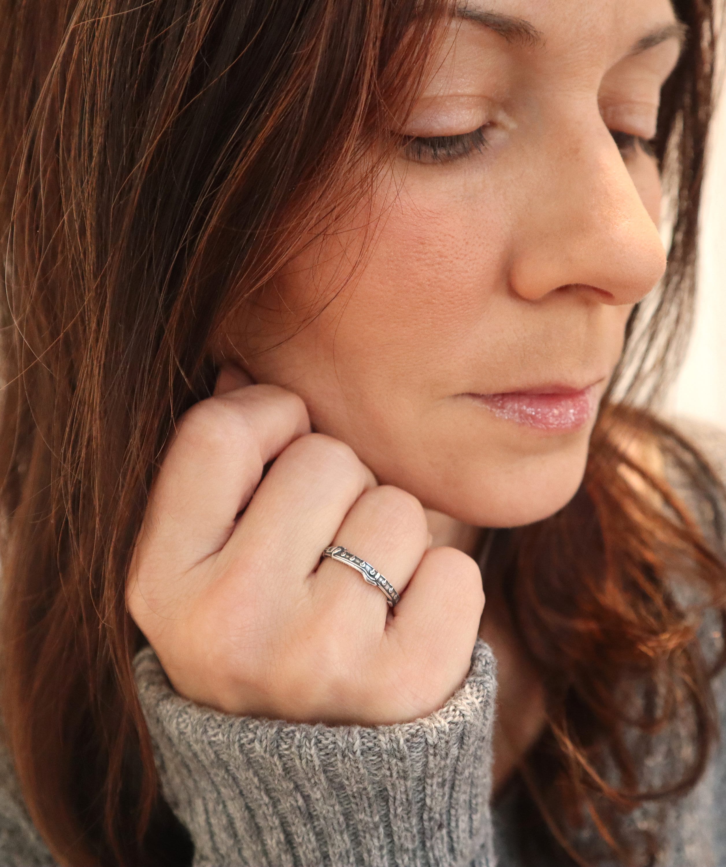 Clarinet Ring, Silver, Gold, Rose Gold, Brass Finishes, Clarinet Gifts ...