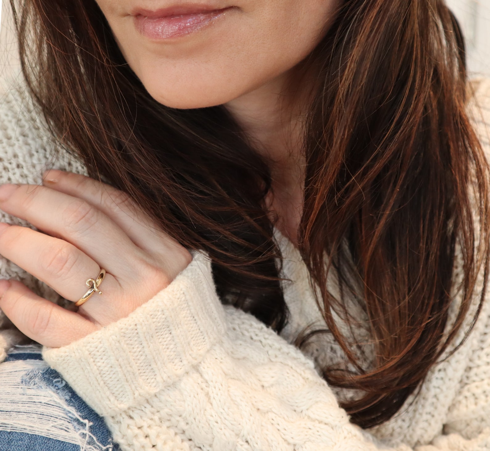 Question Mark Ring Punctuation Jewelry Grammar Ring 24K - Etsy