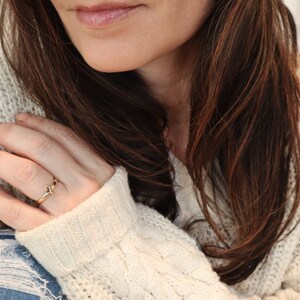 Question Mark Ring, Punctuation Jewelry, Grammar Ring, 24K Gold or ...