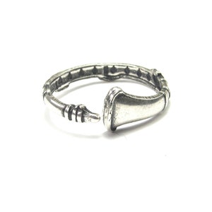 Clarinet Ring Silver Gold Rose Gold Brass Finishes - Etsy