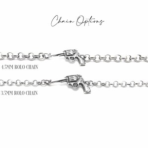 Small Revolver Bracelet, Small Gun Bracelet, Unisex Gun Bracelet ...