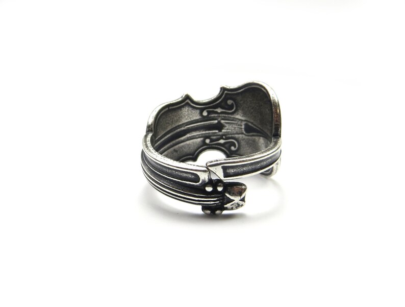 Violin Ring Unisex Ring Sterling Silver or Brass Finish - Etsy New Zealand