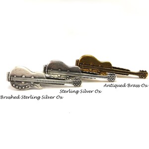 School Bus Tie Bar Schoolbus Tie Clip Sterling Silver Ox | Etsy