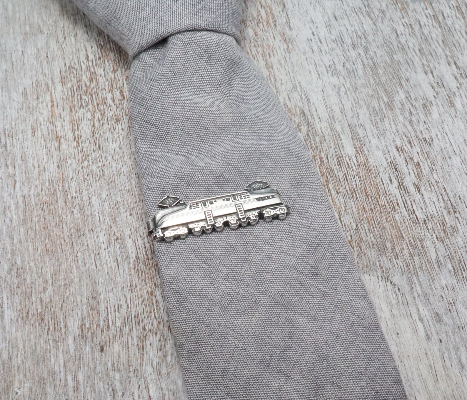 Train Tie Clip Electric Locomotive Tie Bar Train Tie Bar | Etsy