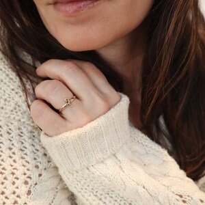 Question Mark Ring, Punctuation Jewelry, Grammar Ring, 24K Gold or ...