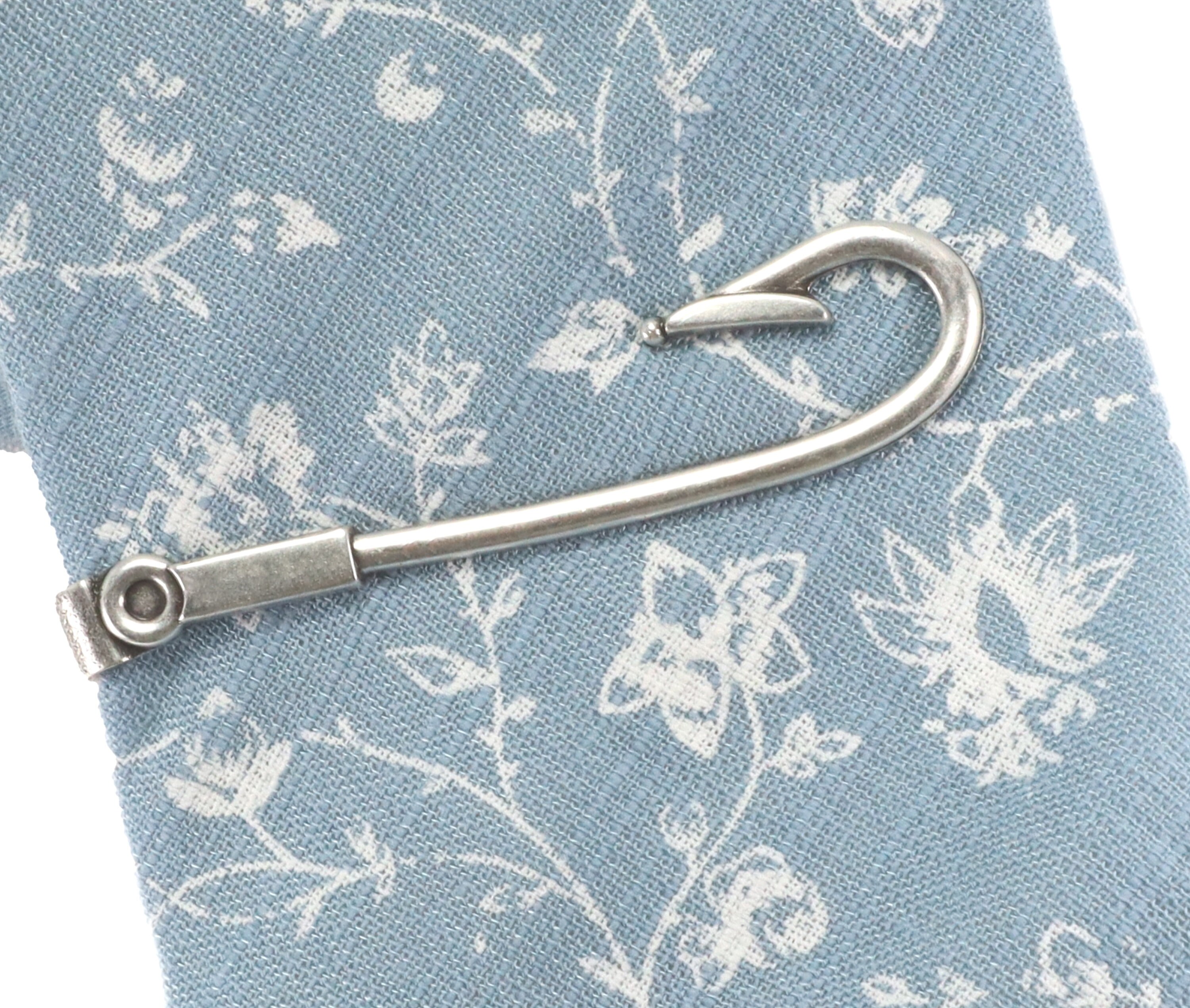 Fish Hook Tie Bar Fishing Tie Bar Fish Hook Tie Clip | Etsy