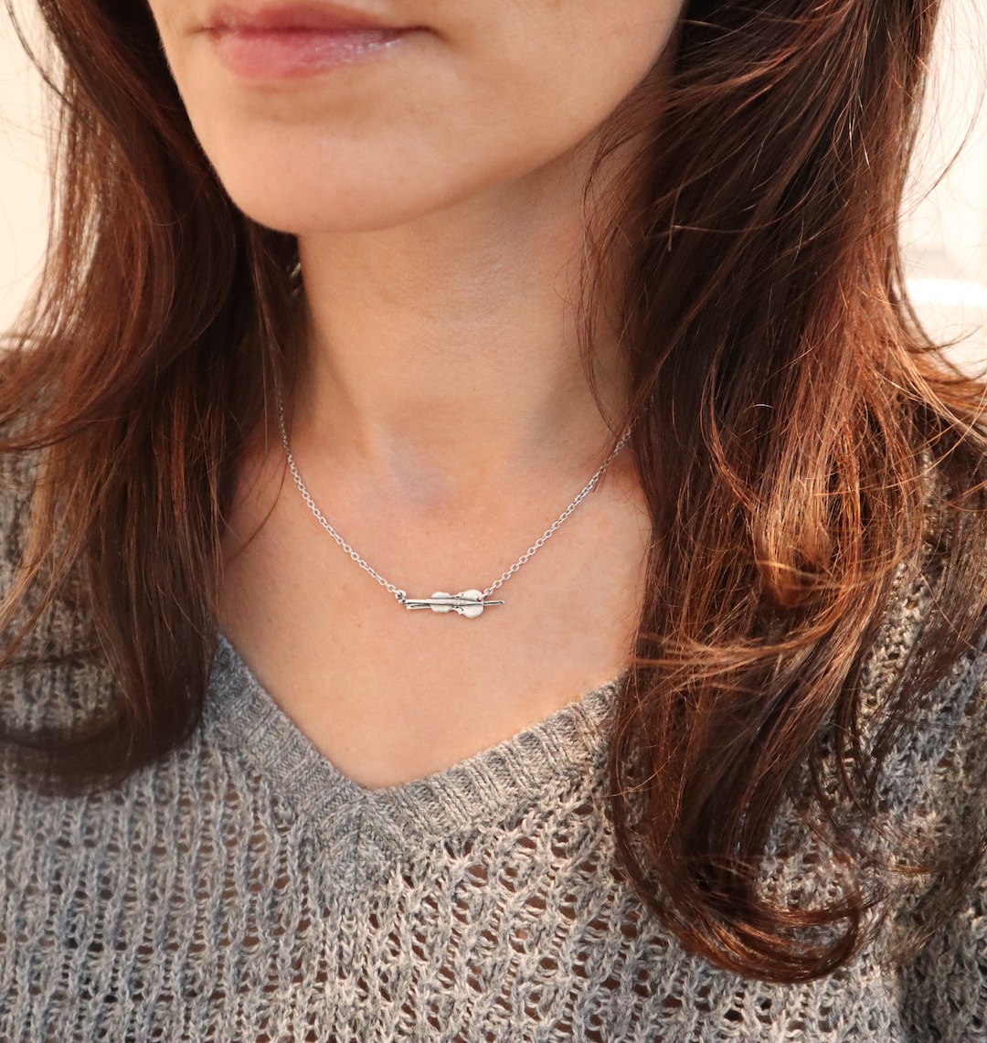 Small Cello Necklace, Cello Jewelry, Music Necklace, Cello Gifts ...