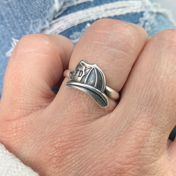 Firefighter Ring - Etsy