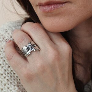 Violin Ring, Unisex Ring, Sterling Silver or Brass Finish, Violin ...