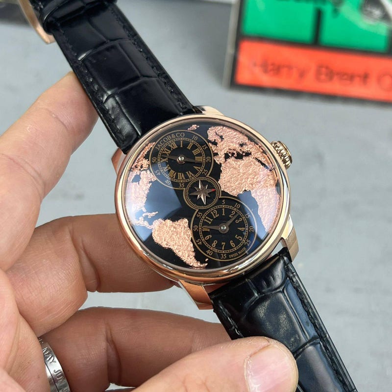 World Map Watch - Etsy