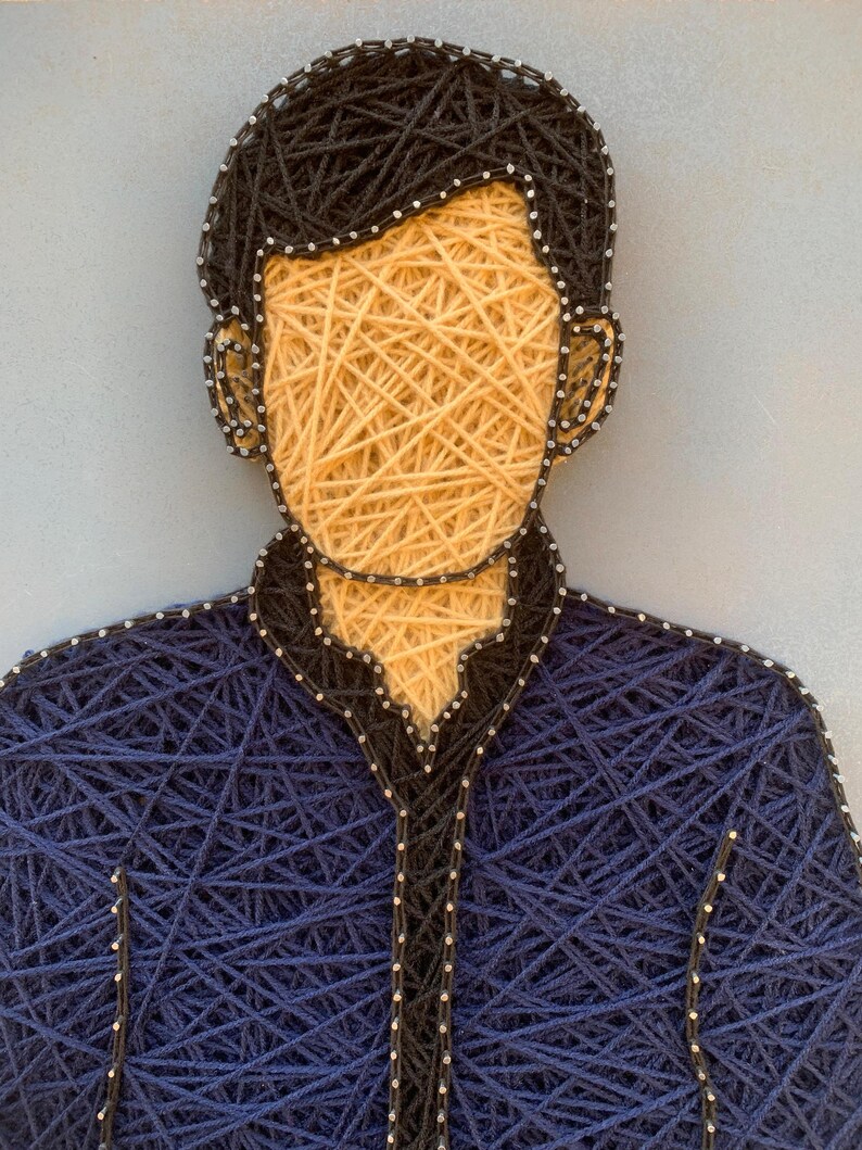 Customized Portrait Couple String Art | MADE TO ORDER | Personalized String Art Portrait ...
