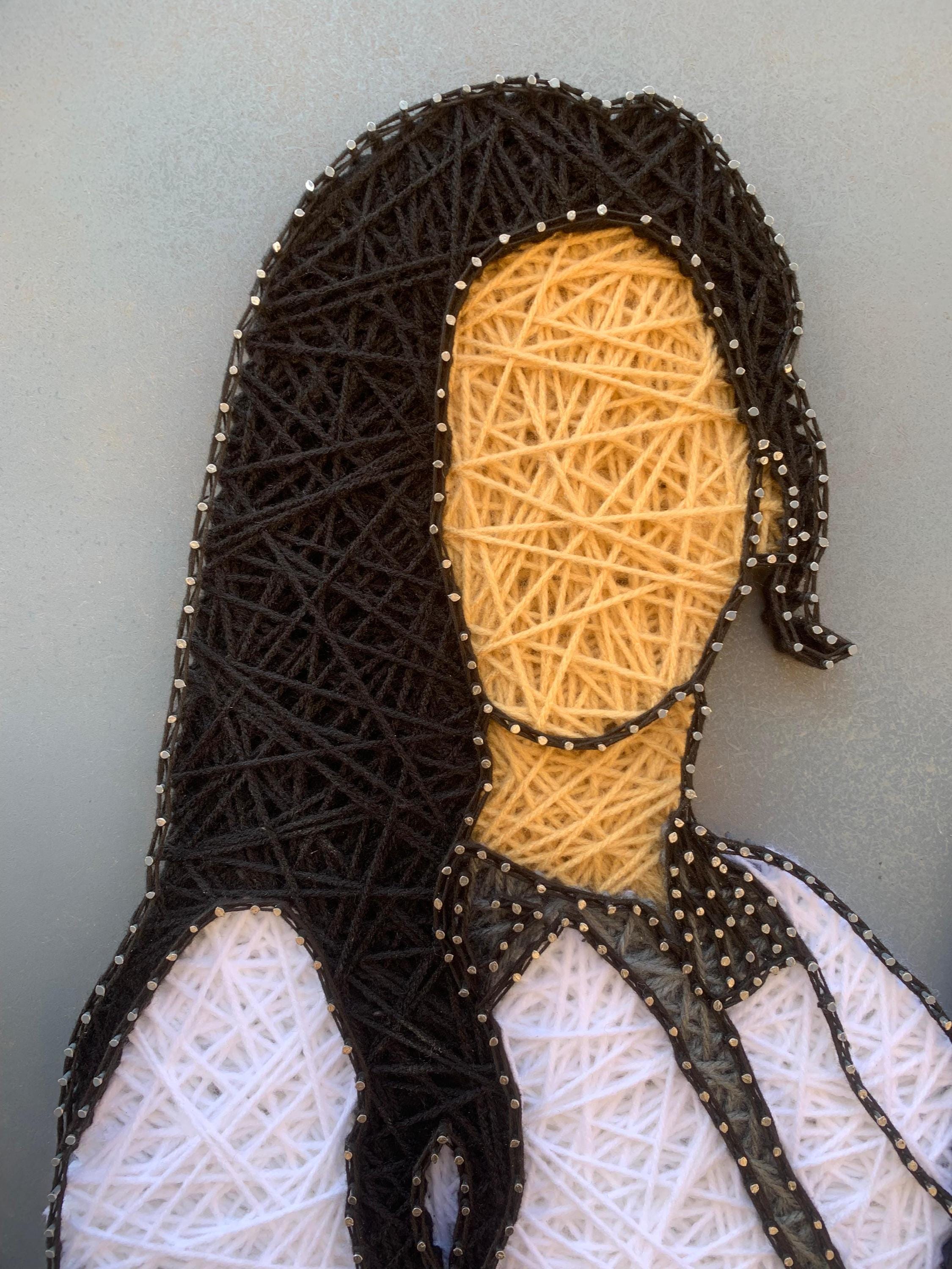 Customized Portrait Couple String Art | MADE TO ORDER | Personalized String Art Portrait ...