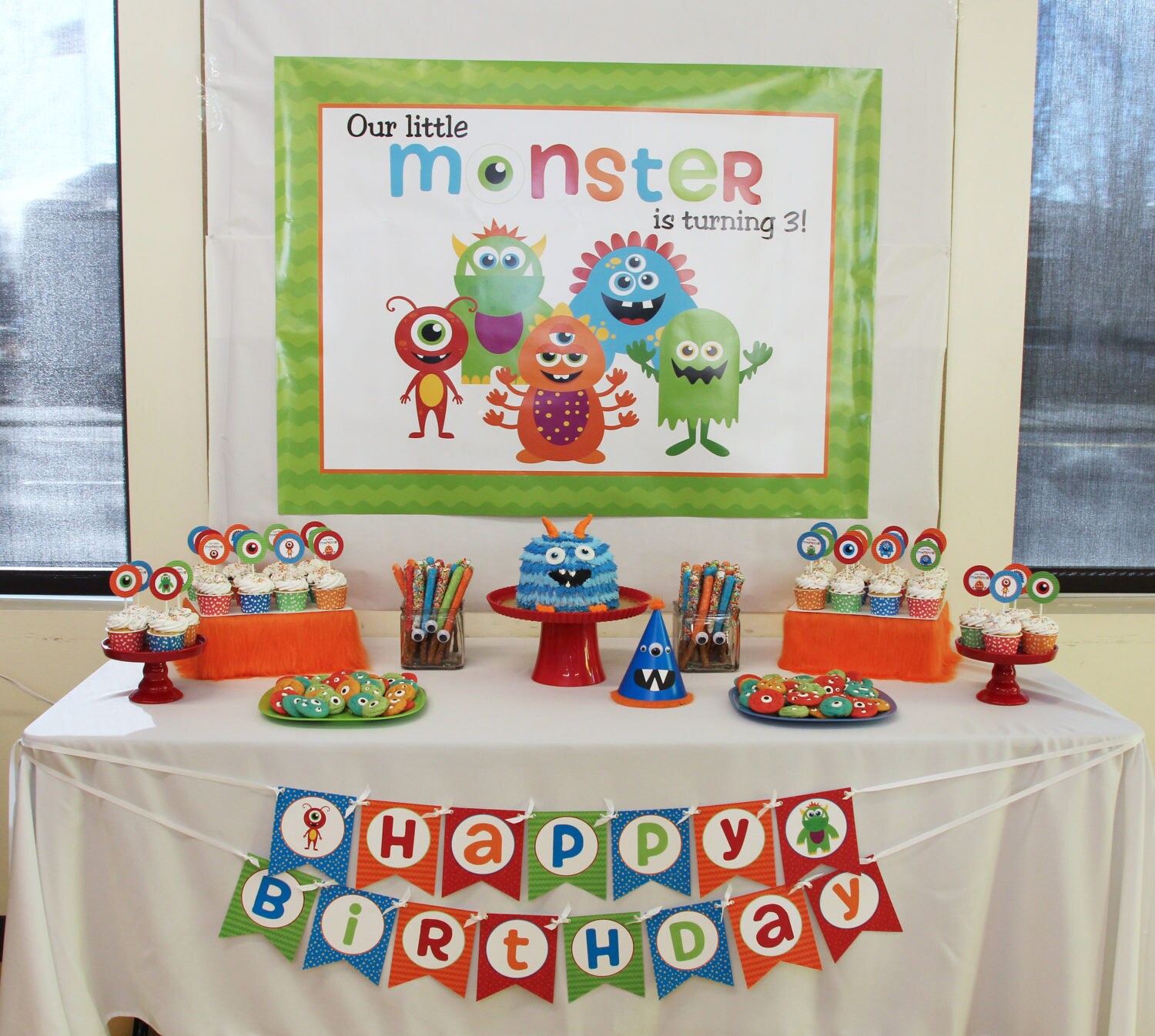 Monster Party Package Monster Birthday Party Little | Etsy