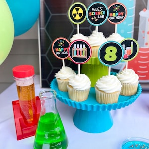 Science Party Decor - Printable Party Package - Science Birthday Party ...