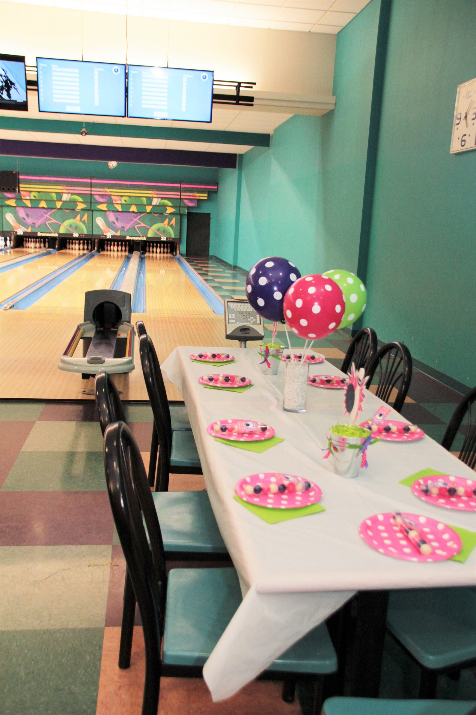 Bowling Birthday Party Decorations - Bowling Party Package - Girl ...