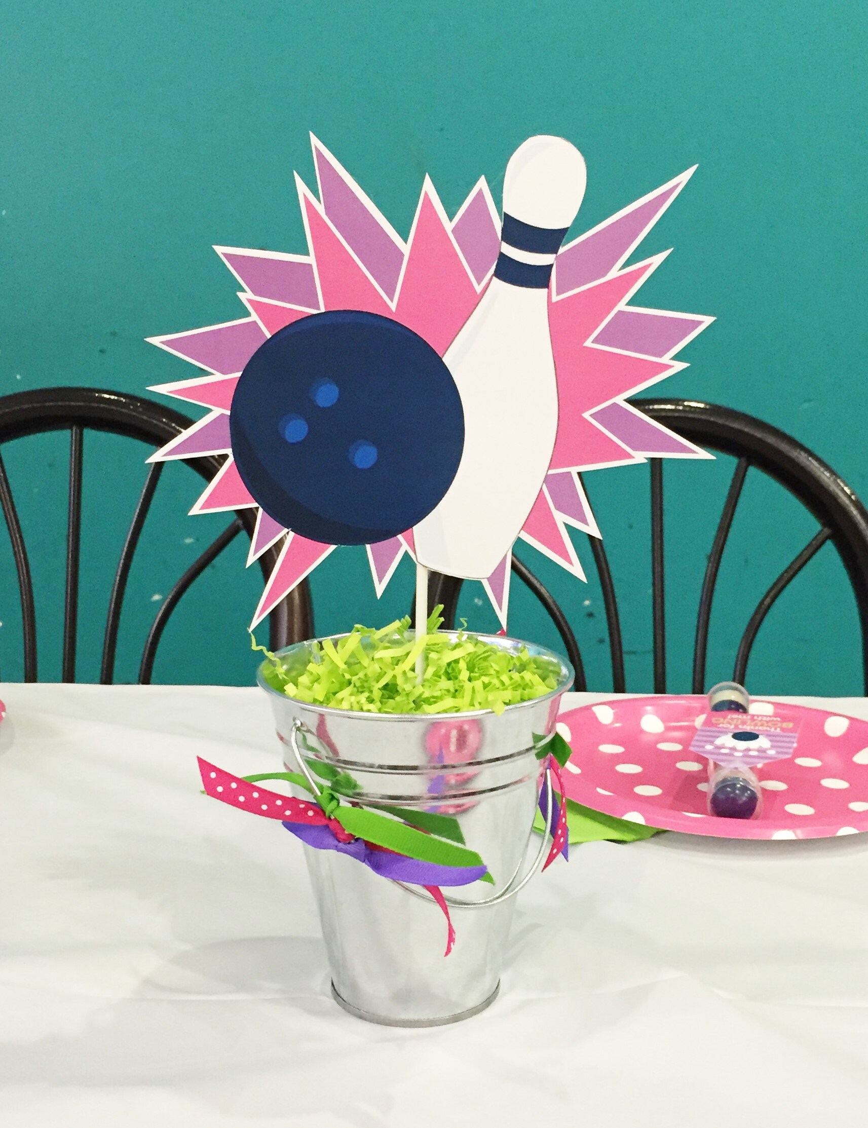 Bowling Birthday Party Decorations - Bowling Party Package - Girl ...