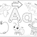 Alphabet Coloring Pages & Letter Tracing Worksheets | A–Z Preschool ...
