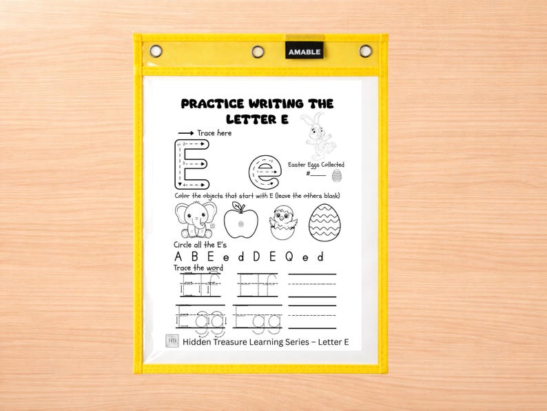 Easter Alphabet Tracing Worksheets A–Z for Pre-k & Kindergarten ...