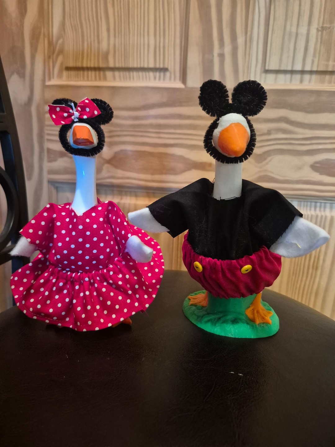 Minnie and Mickey Mouse Desk Goose Outfit - Etsy