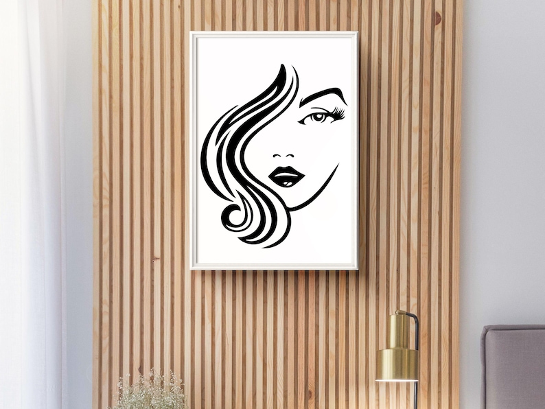 Beautiful Faces SVG Bundle | Afro SVG | Red Lips & Lipstick Svg | Woman ...