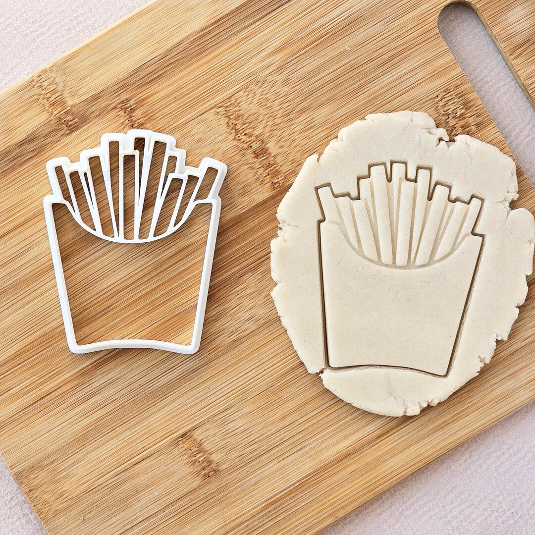 Fast Food Cookie Cutter French Fries Chips Baking and Crafts Fondant ...