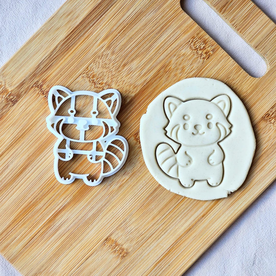 Red Panda Cookie Cutter- Kawaii Forest Animals Baking Tool - Etsy
