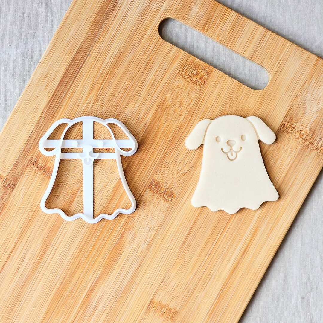 Dog Ghost Cookie Cutter- 3D Printed Halloween Cutters, Sharp Cutting ...