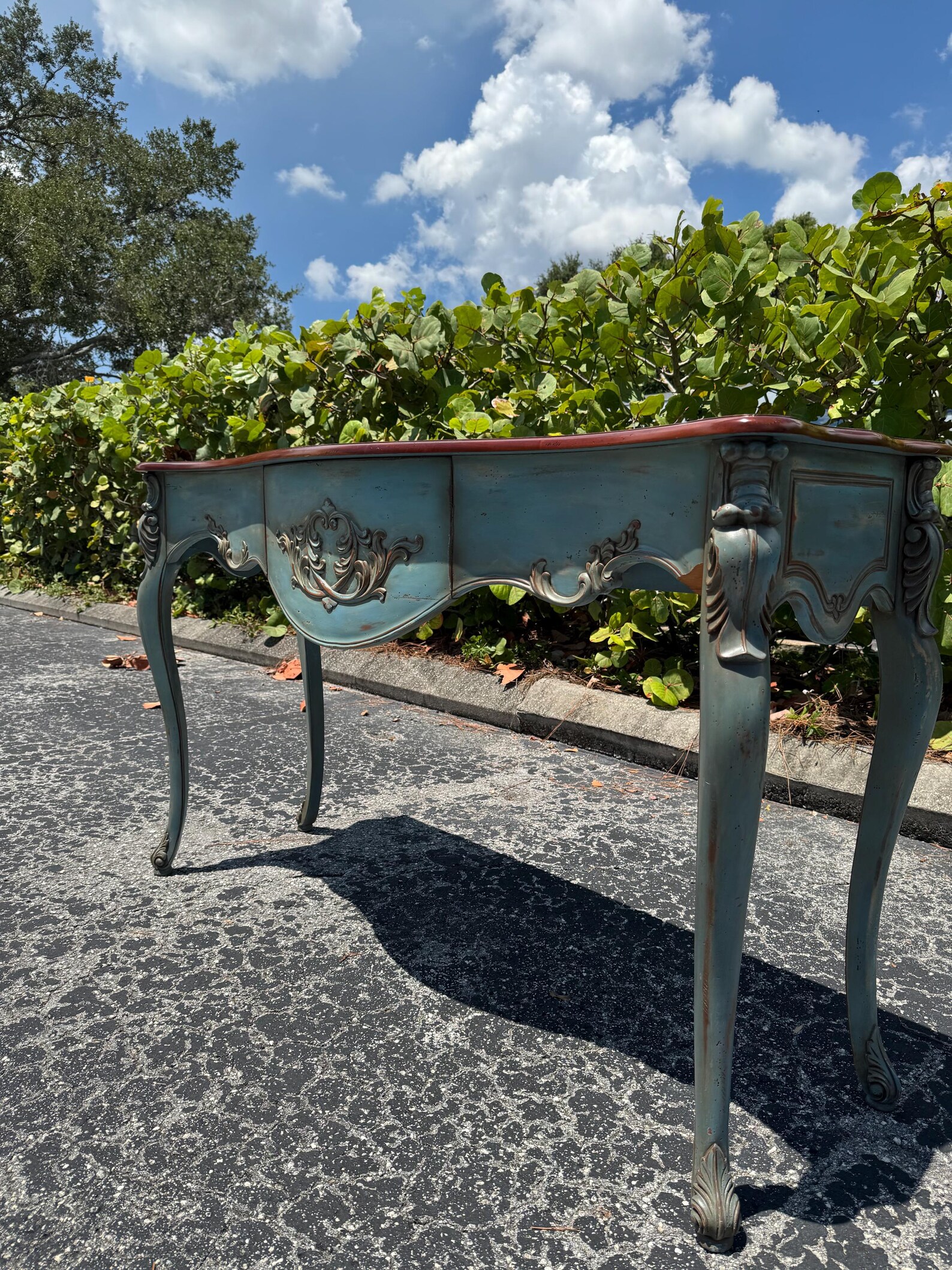 SOLD LOCALLY!!! Atelier Monceau French Provincial Console Table ...