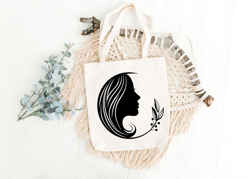 Woman Face SVG, Beautiful Face Svg, Woman Silhouette, Girl Face Svg ...