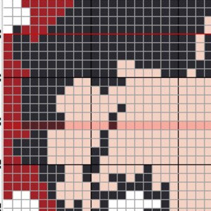 Betty Boop Full Face Scarf C2C / SC / Graph Instructions - Etsy