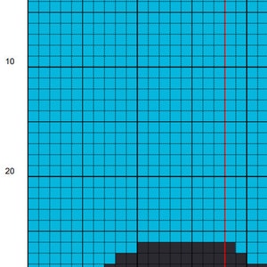Mickey Full Body Scarf C2C / SC / Graph Instructions - Etsy