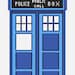 Tardis Phone Booth Dr Who - C2C / SC / Graph Instructions - Etsy