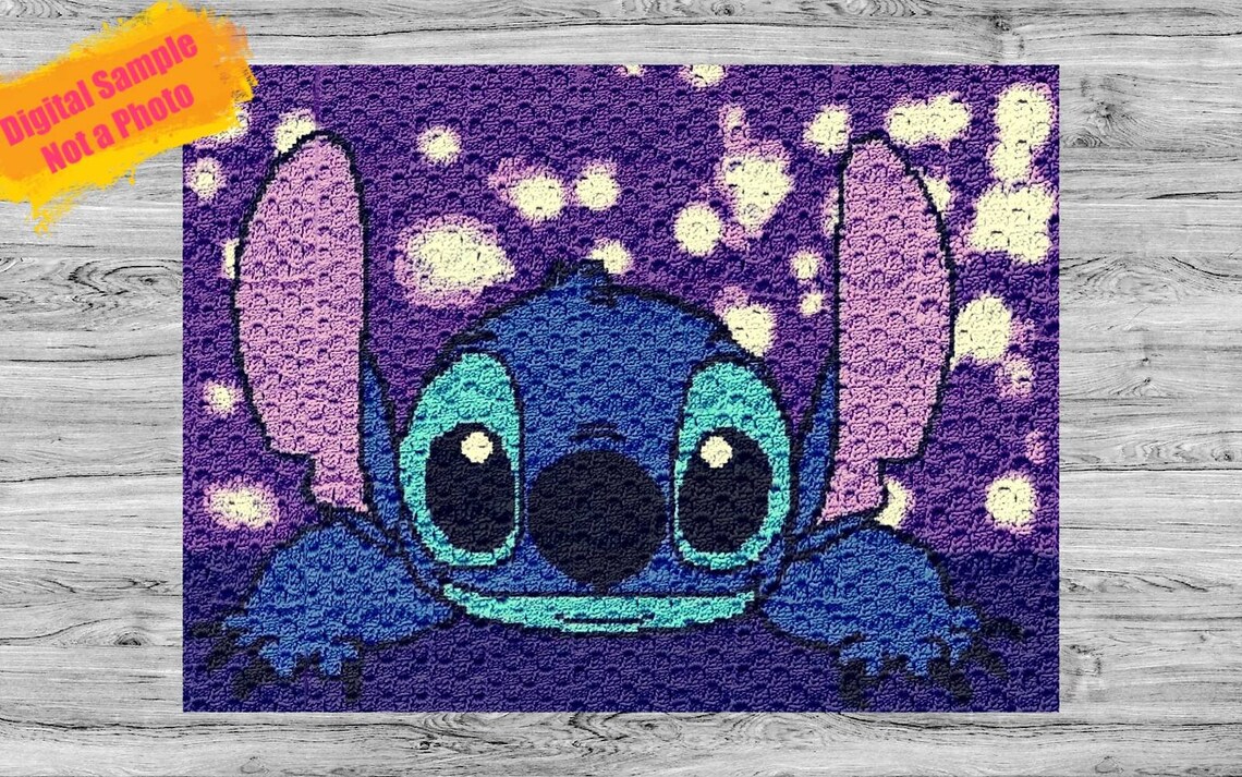 Stitch Stars C2C / SC / Graph Instructions - Etsy
