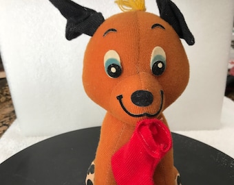 Stuffed Red Dog - Etsy