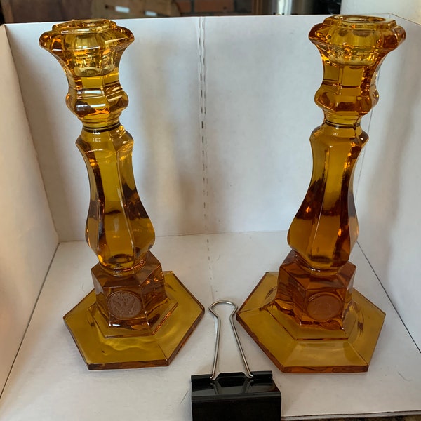 Gold Candlesticks - Etsy