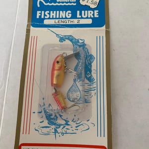 Vintage Gamefish Fishing Lure in Original Package Woolworh Made in ...