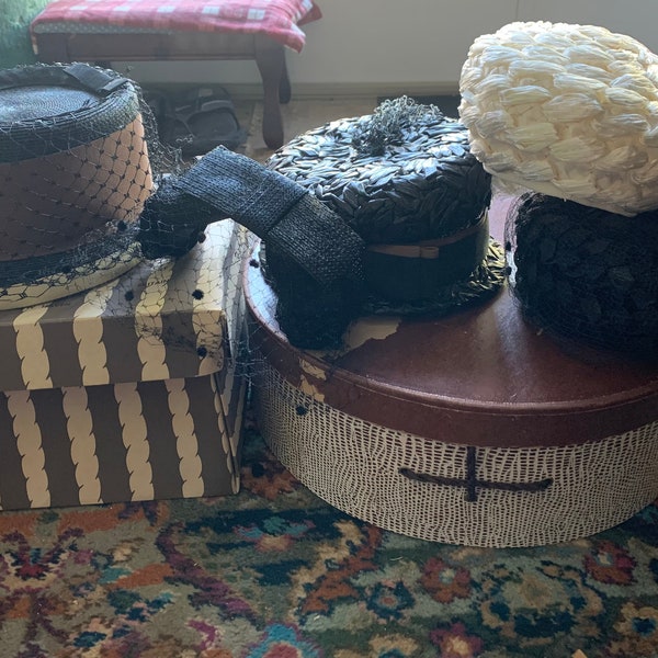 Vintage Hat Box - Etsy