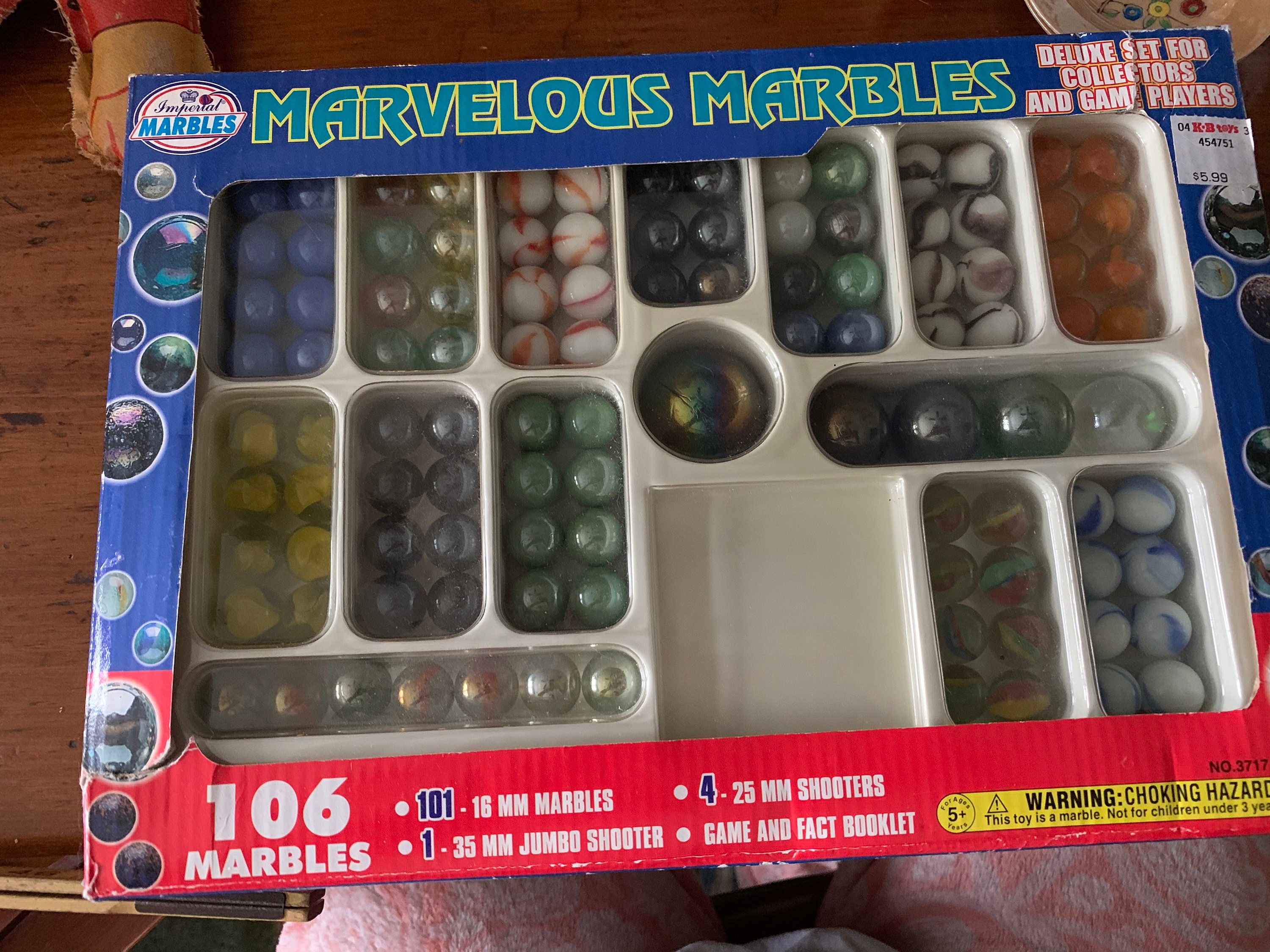 Vintage Marvelous Marbles Set 106 Imperial Marble Set in | Etsy