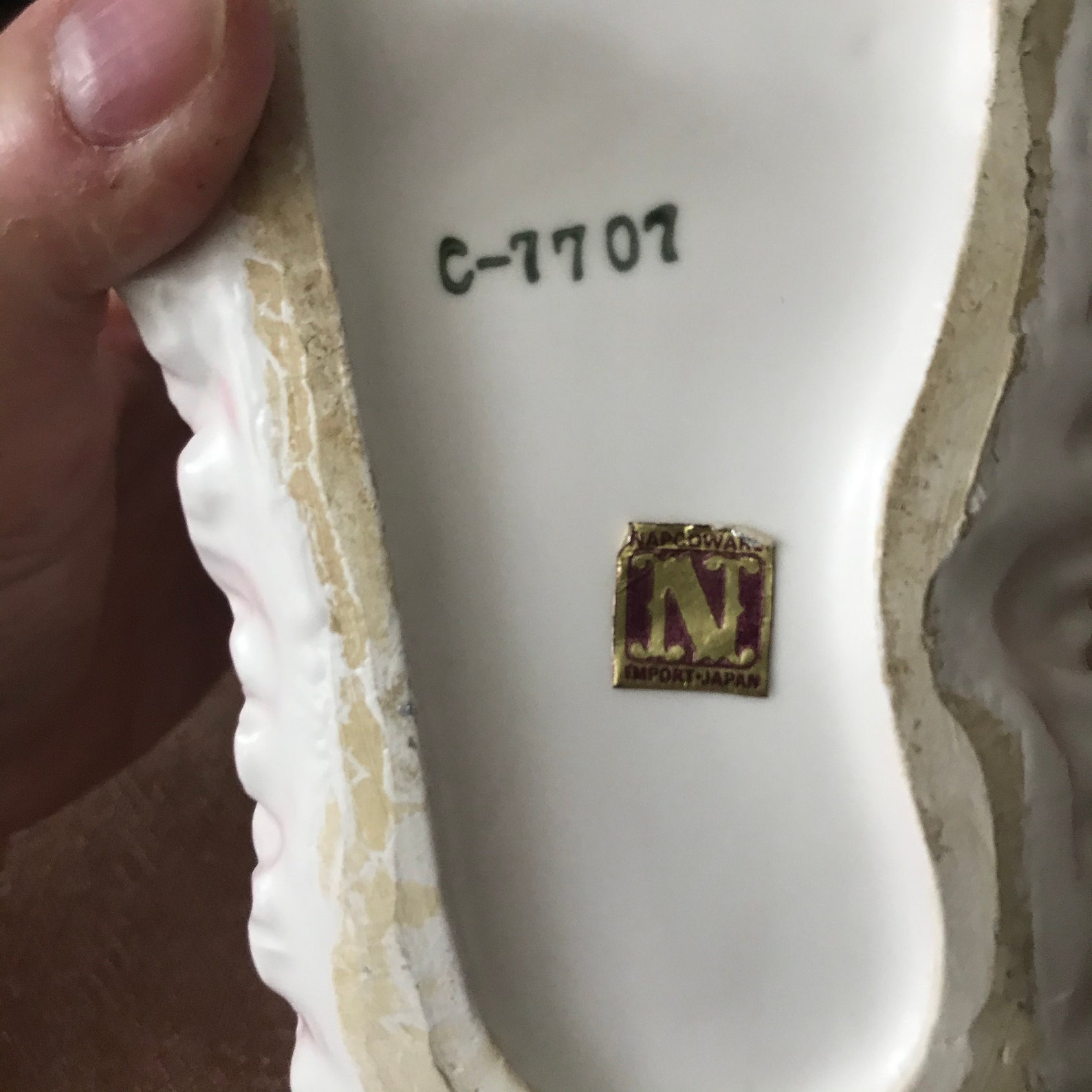 Vintage Napcoware Napco Foil Label 1950s Pink Blue Baby Shoe - Etsy