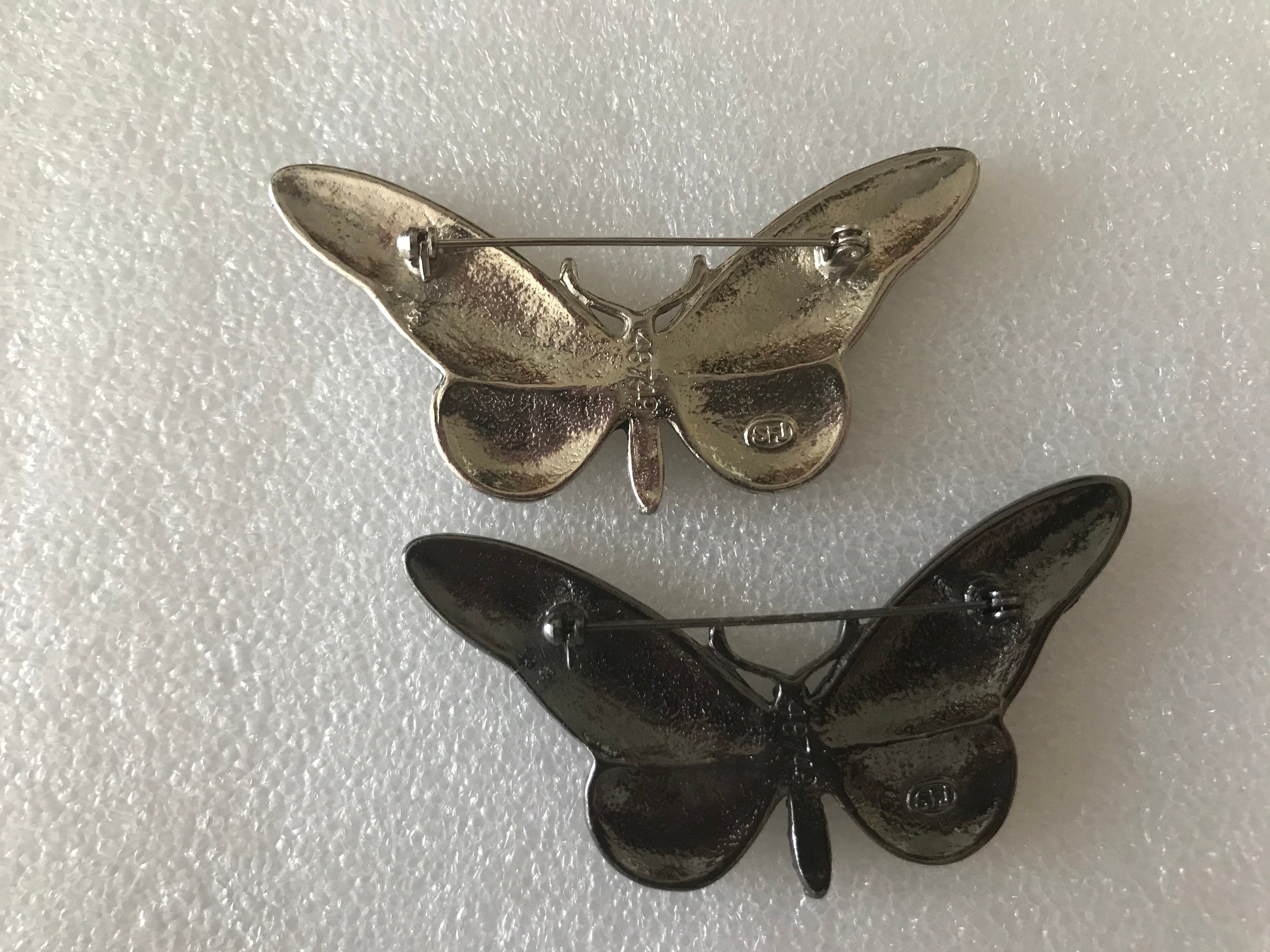 Stunning Pair Numbered and Signed SFJ Blue and Red Enamel - Etsy