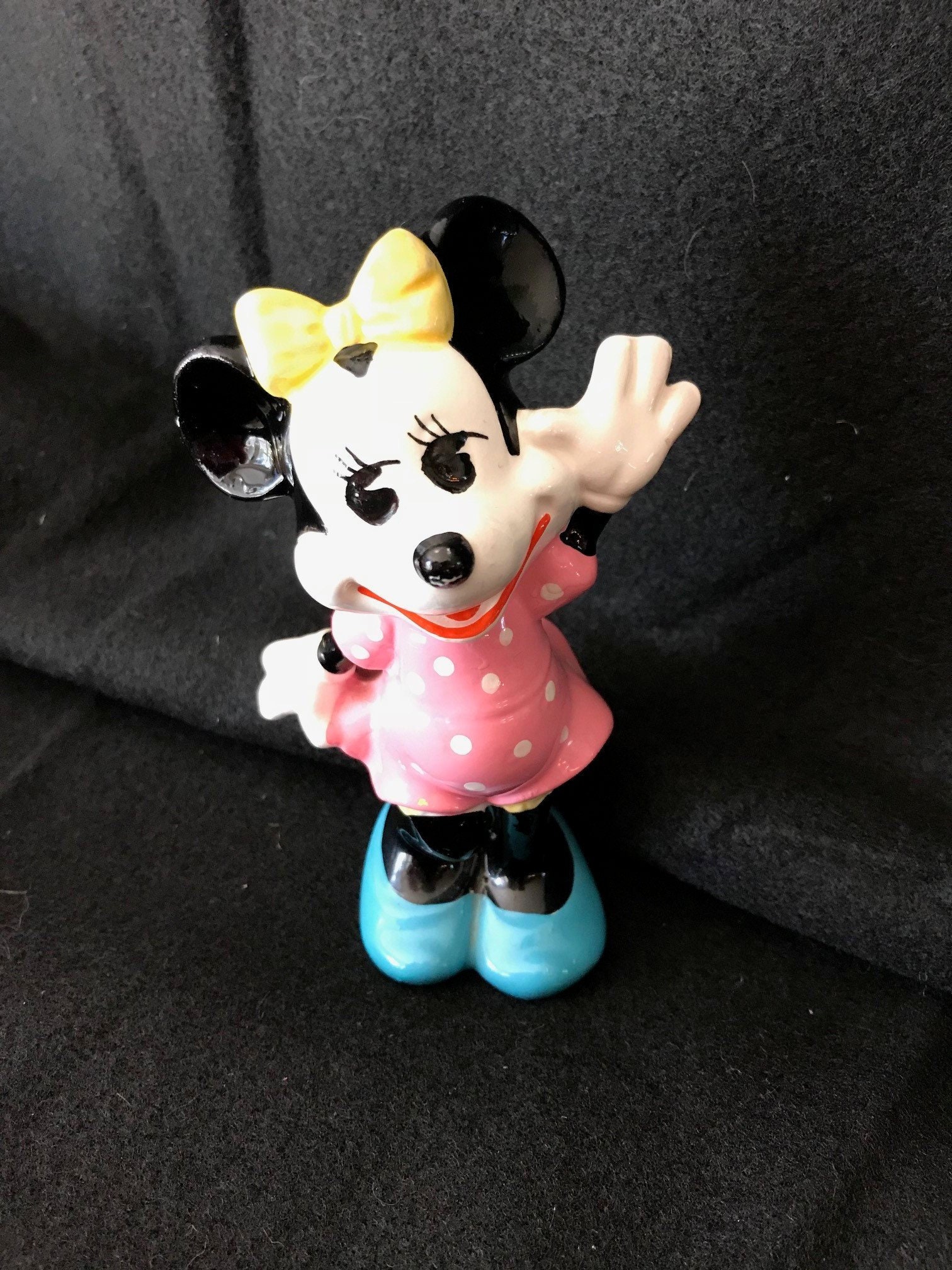 Art & Collectibles Minnie Mouse Figurine VTG Walt Disney Productions ...